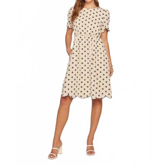 tea n rose | Dresses | New Tea N Rose Bedford Dress In Navy | Poshmark